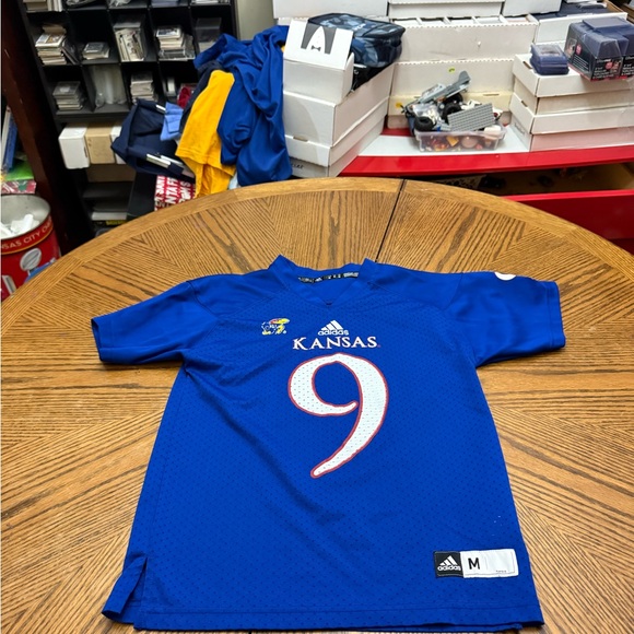adidas | Shirts | Adidas Royal Blue Kansas Jersey With Number 9 | Poshmark
